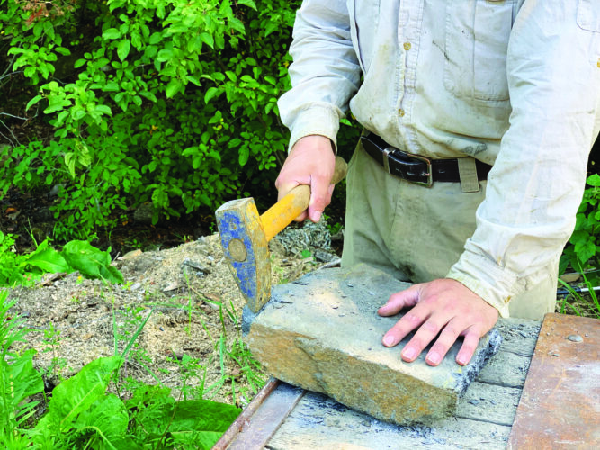 Basic Techniques for Shaping Stone by Hand – Mother Earth News